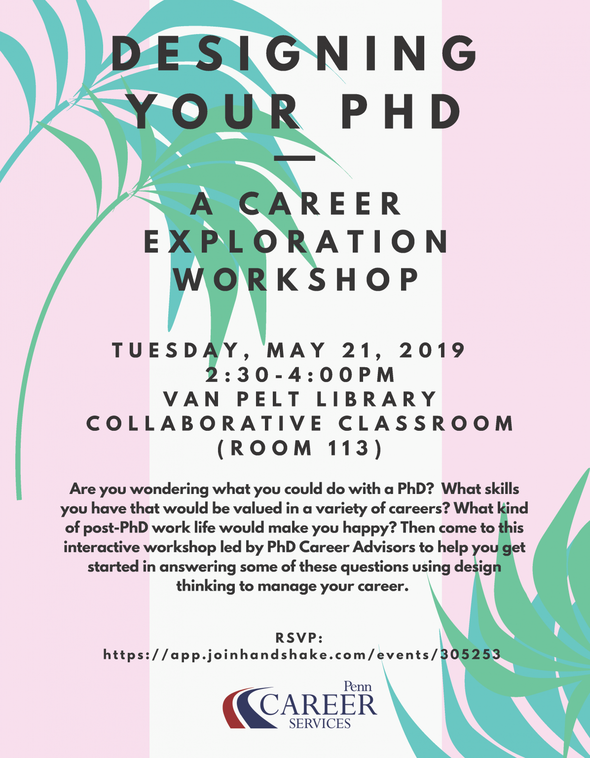 Designing Your PhD: A Career Exploration Workshop