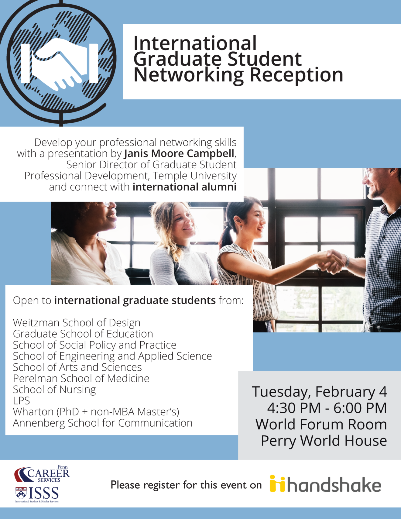 International Graduate Student Networking Reception